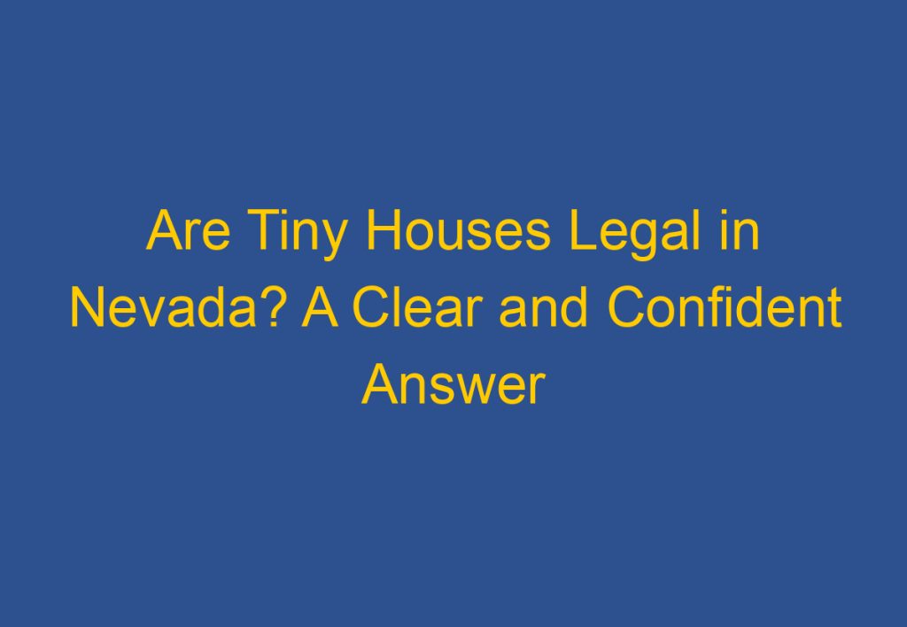What is a Tiny House: Definition and Characteristics
