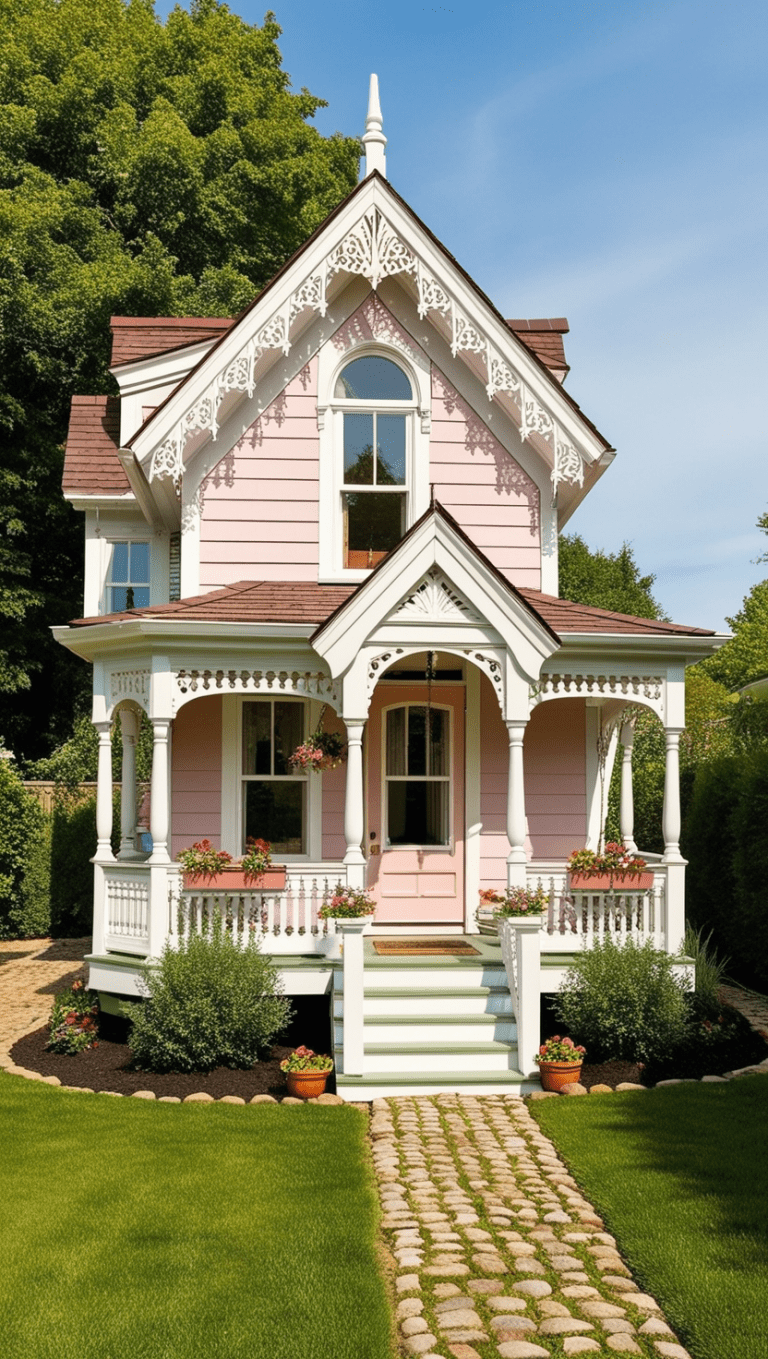Victorian Style Tiny House: Embracing Elegance in Compact Living