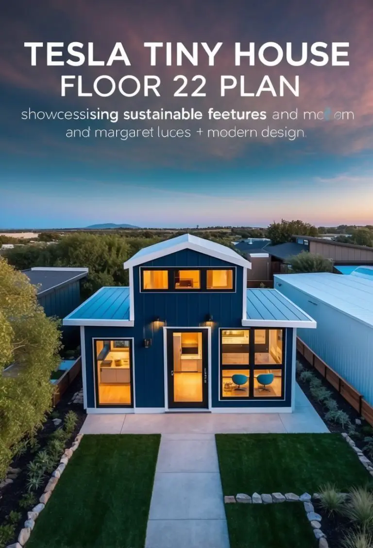 Tesla Tiny House Floor Plan at Margaretlucas: A Compact Living Solution