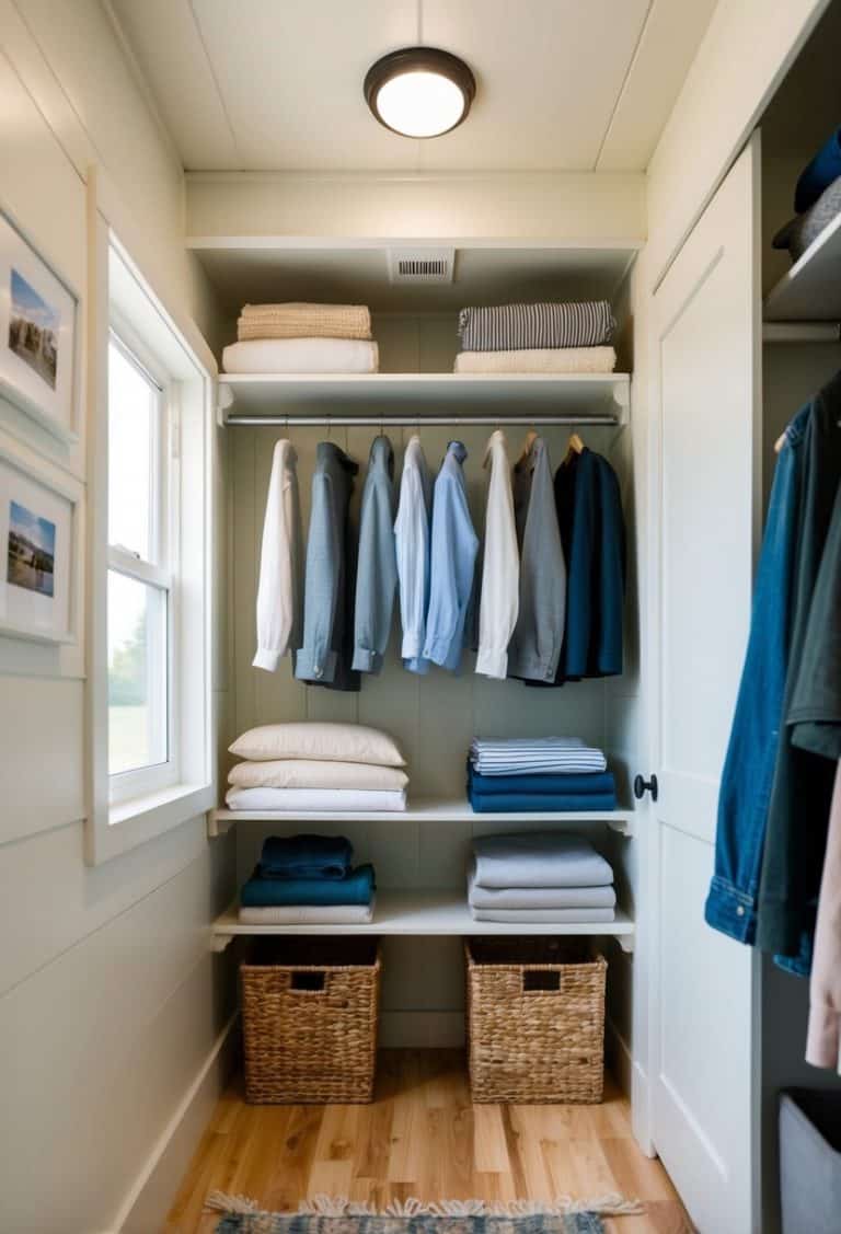 21 Tiny House Clothing Storage Ideas for Maximizing Space and Style