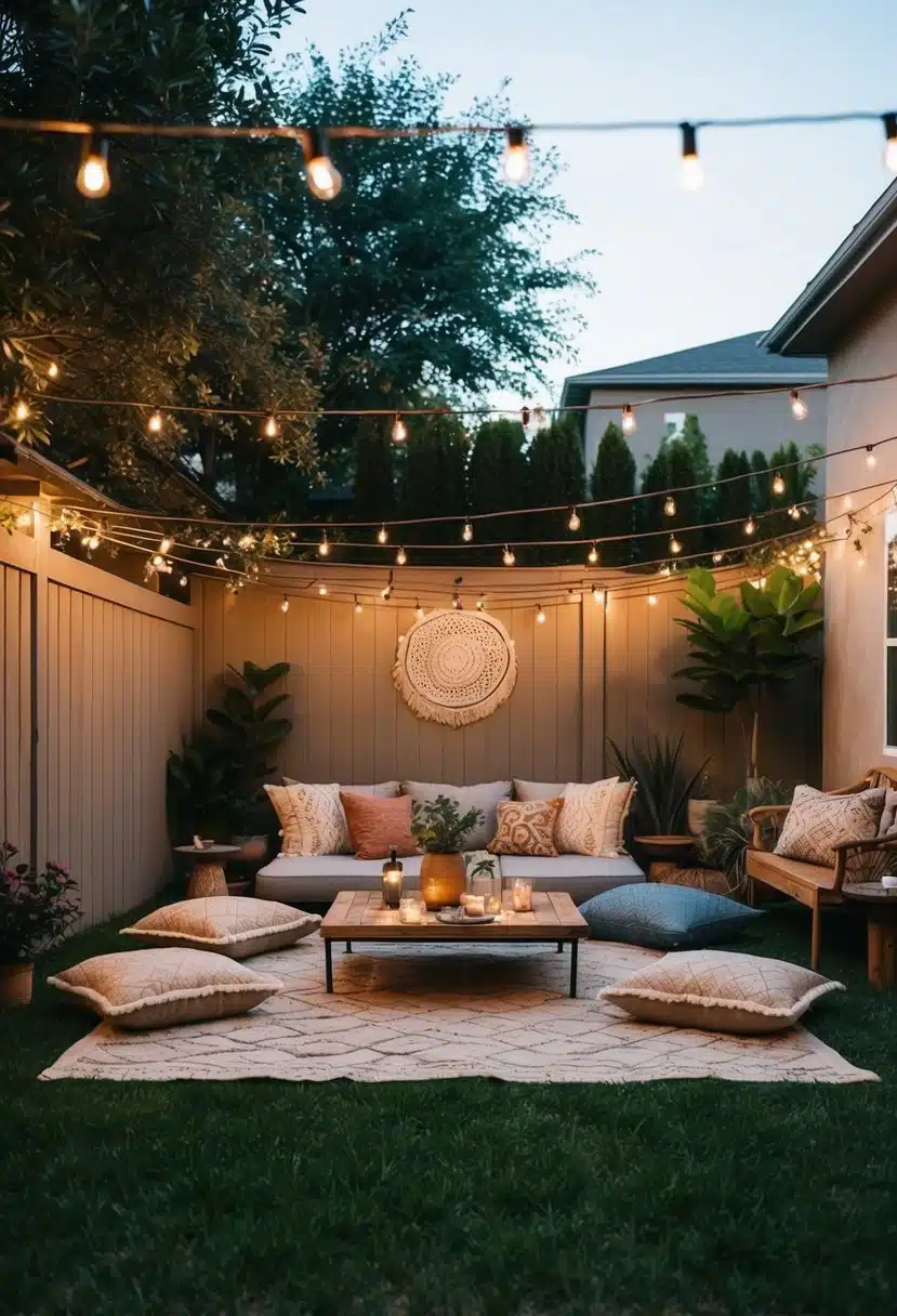 45 Gorgeous Bohemian Backyard Ideas for a Cozy Outdoor Gathering