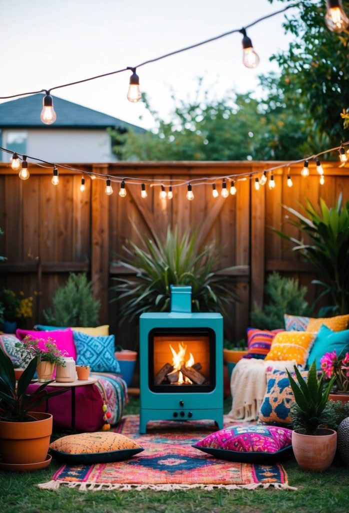 45 Gorgeous Bohemian Backyard Ideas for a Cozy Outdoor Gathering