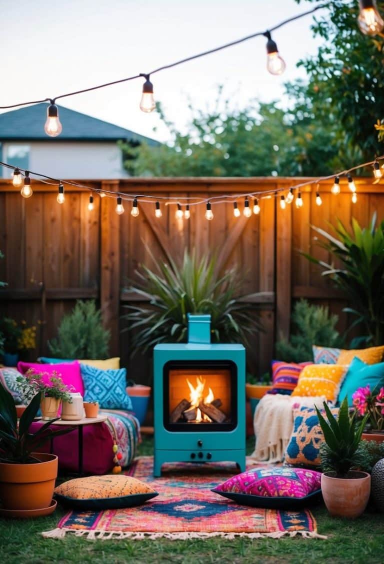 45 Gorgeous Bohemian Backyard Ideas for a Cozy Outdoor Gathering