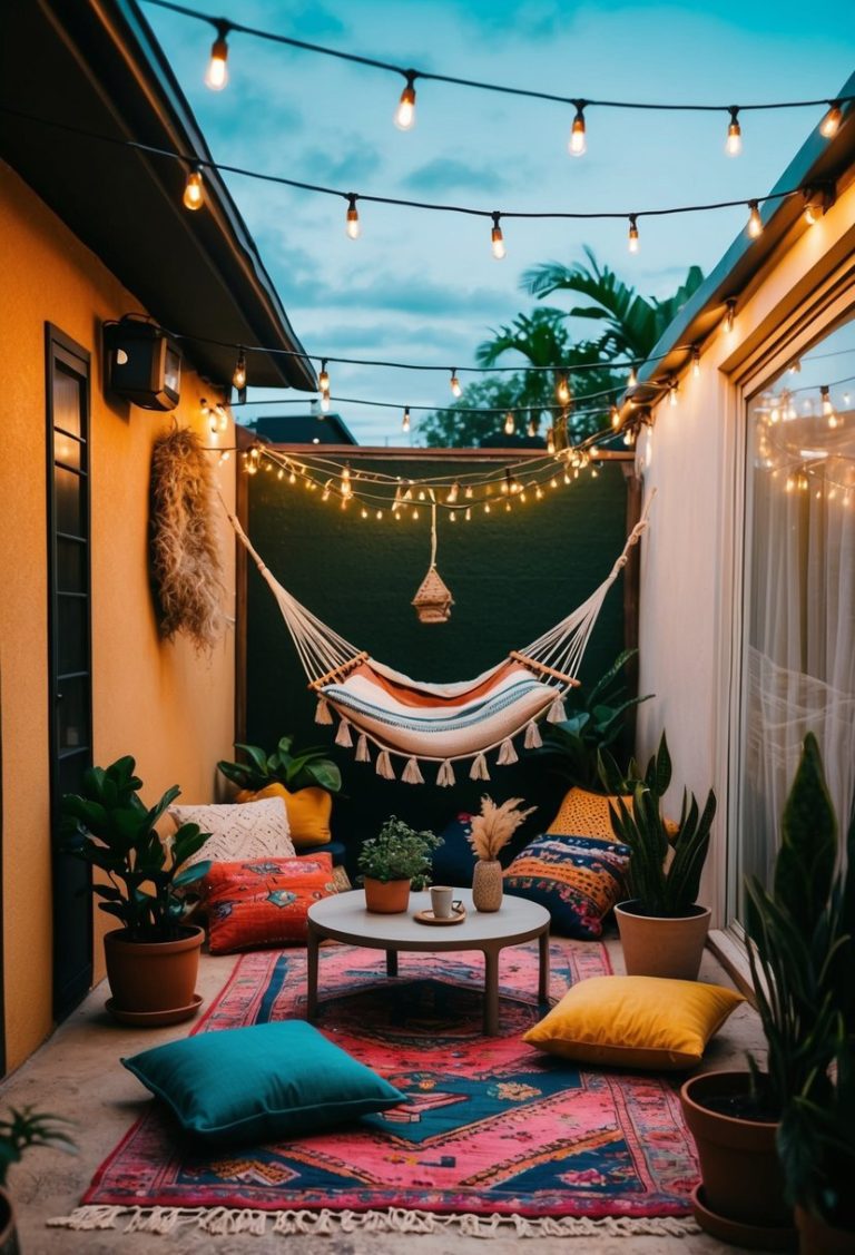 45 Gorgeous Bohemian Backyard Ideas for a Cozy Outdoor Gathering
