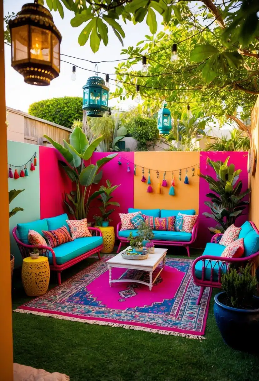 45 Gorgeous Bohemian Backyard Ideas for a Cozy Outdoor Gathering