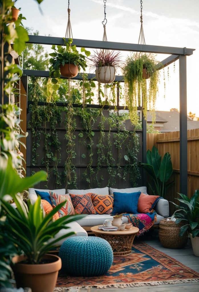 45 Gorgeous Bohemian Backyard Ideas for a Cozy Outdoor Gathering