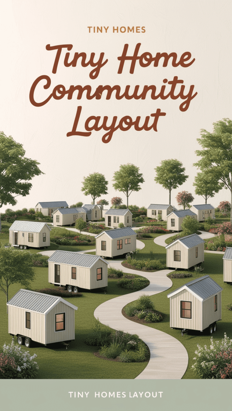 5 Tiny Home Community Layout Ideas for Optimal Living Spaces