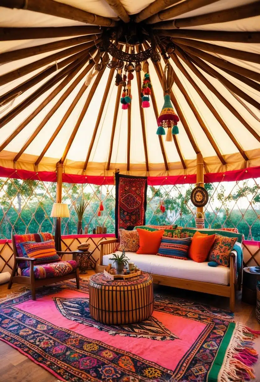 Bohemian Style Yurt Ideas: Creative Ways to Enhance Your Space