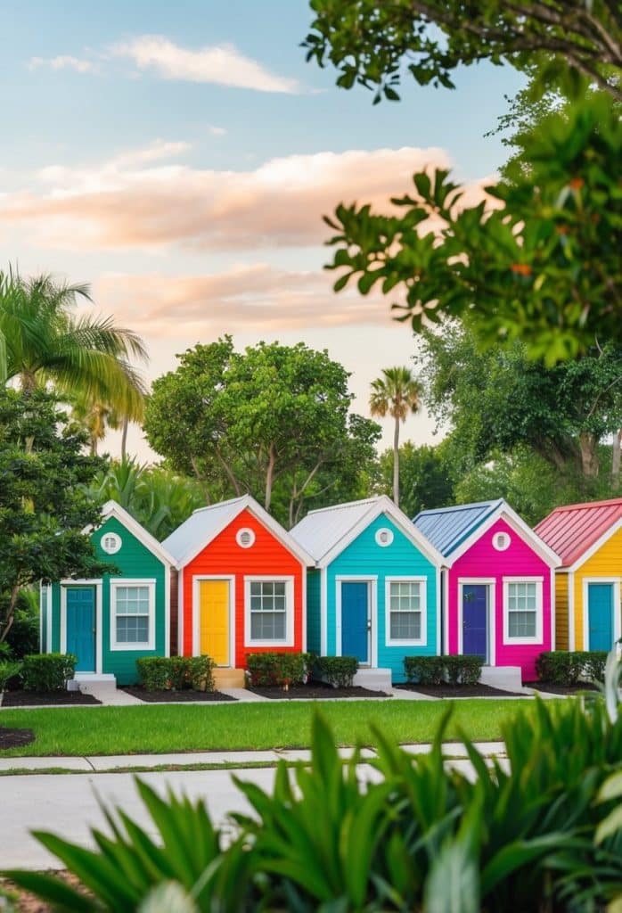A Tiny Home Community Debuts in Tampa, Offering Affordable Living Options