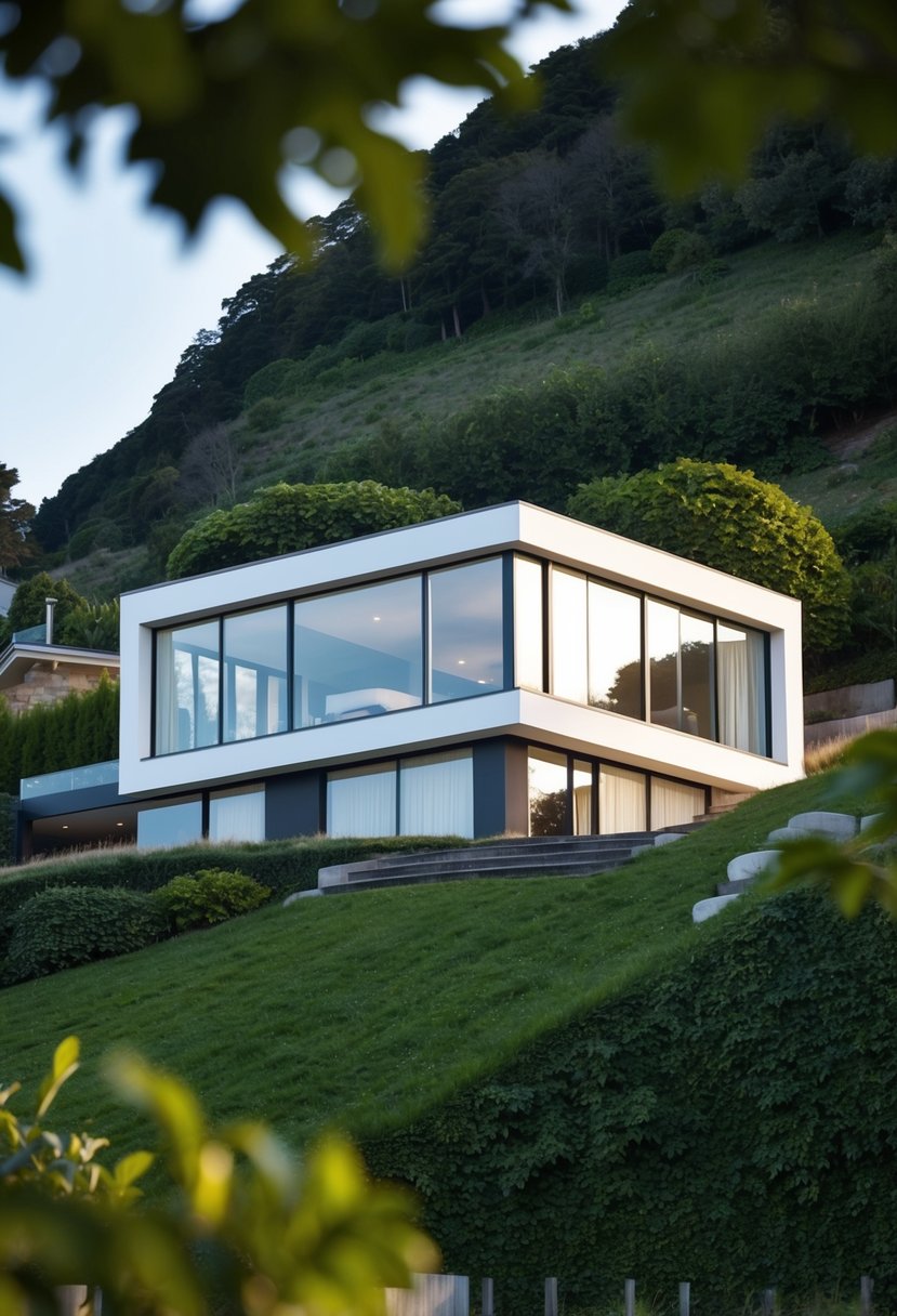 15 Simple Slope House Design Ideas for Modern Living