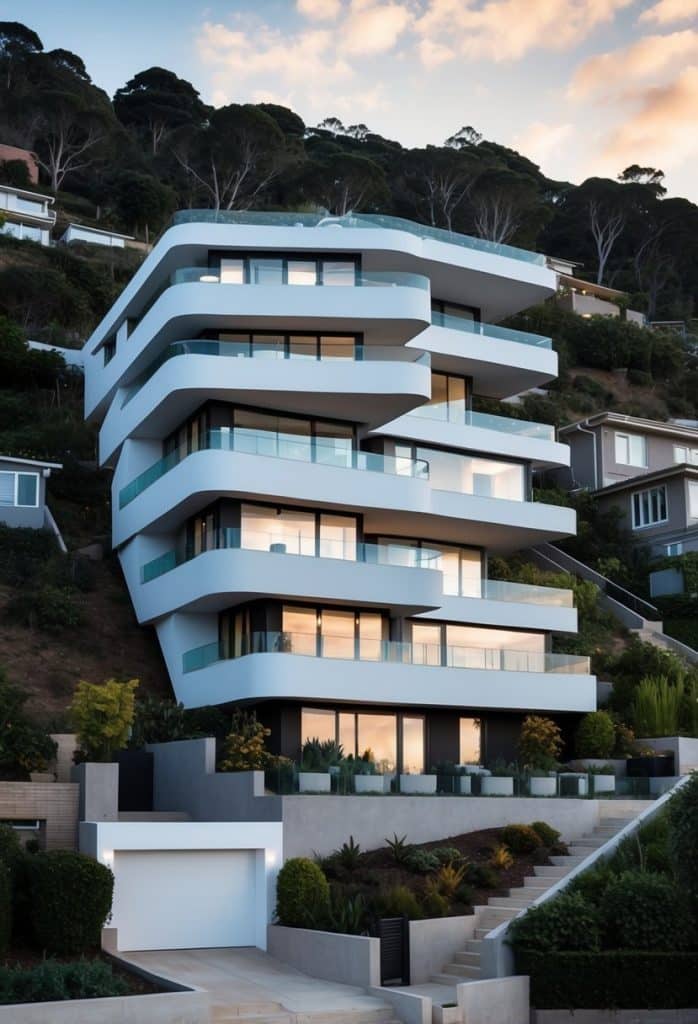 17 Down Slope House Design: Maximizing Space and Aesthetics on ...