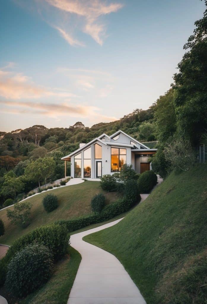 17 Down Slope House Design: Maximizing Space and Aesthetics on ...