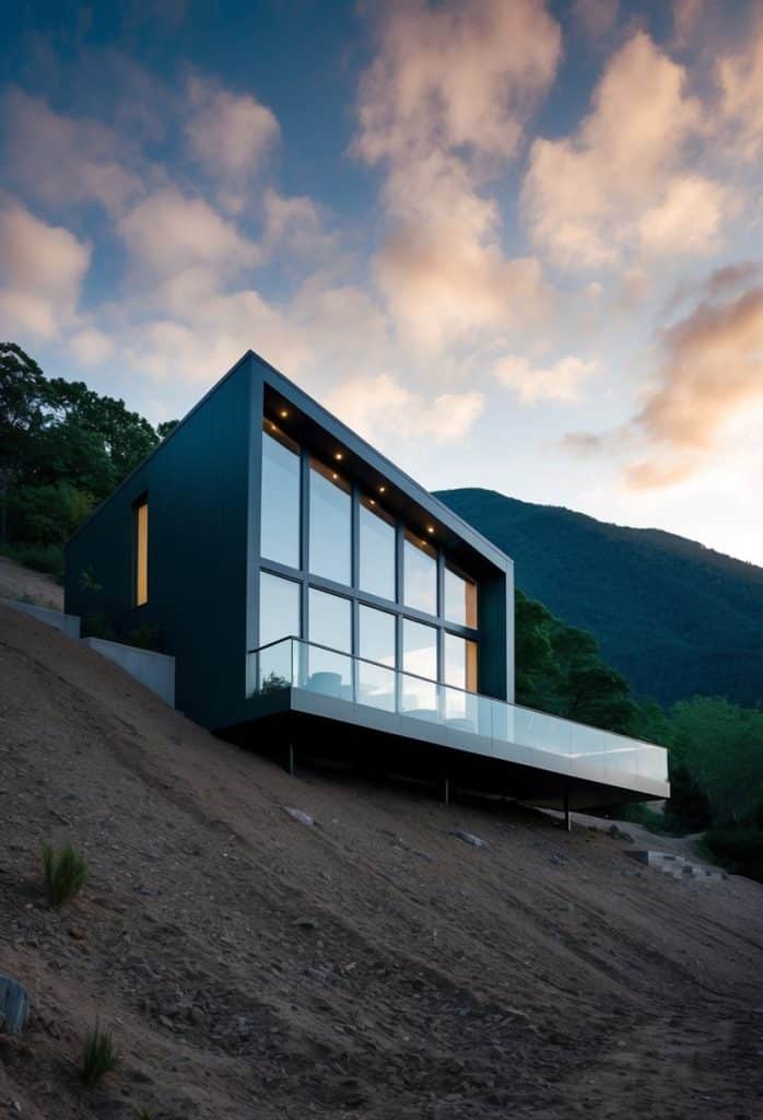 17 Down Slope House Design: Maximizing Space and Aesthetics on ...