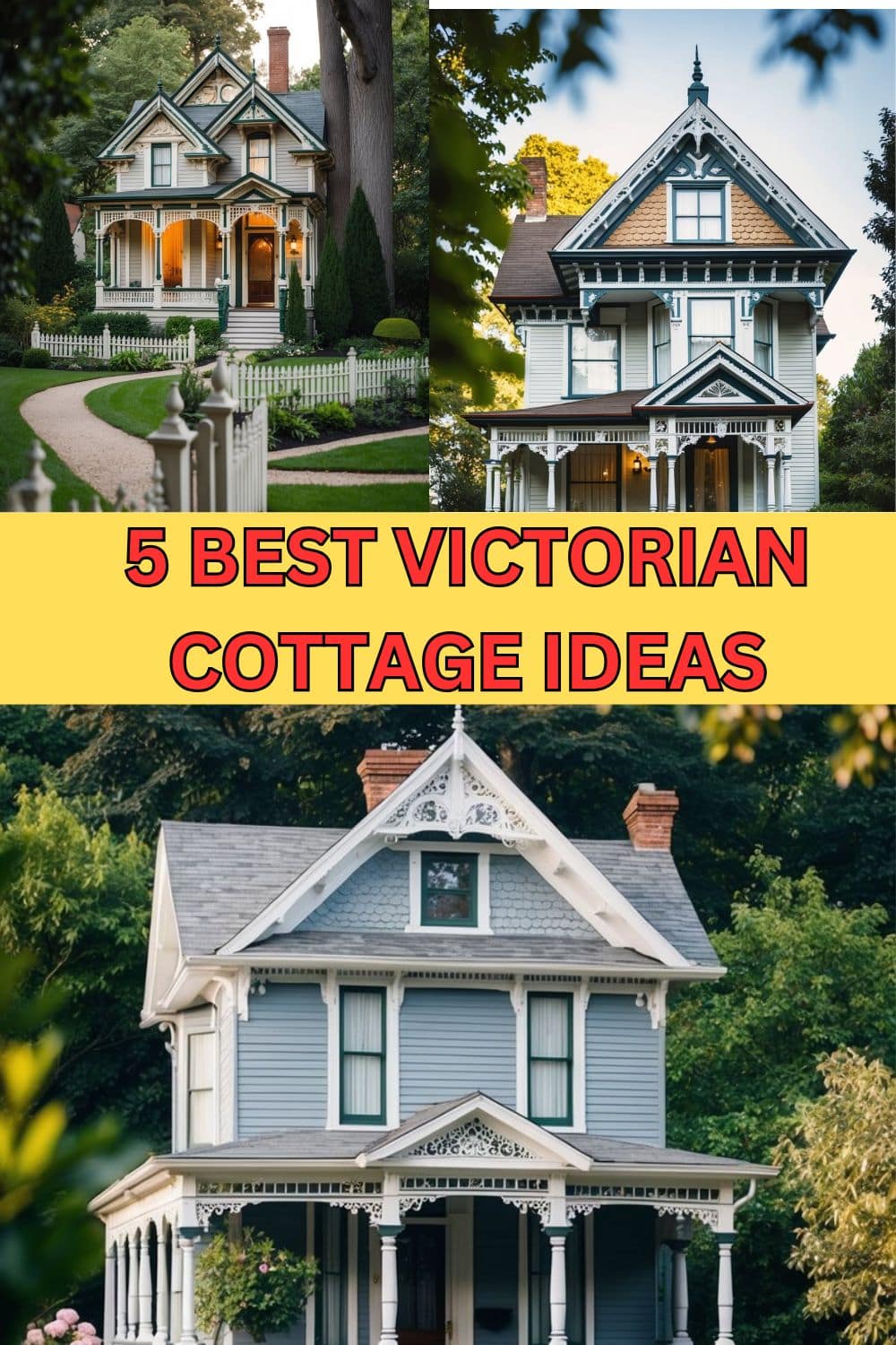 5 Victorian Cottage Plans Perfect for Small Spaces: Efficient Designs ...