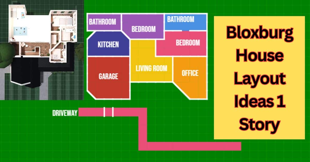 21+ Best Bloxburg House Layout Ideas 1 Story: Creative Designs for Your ...