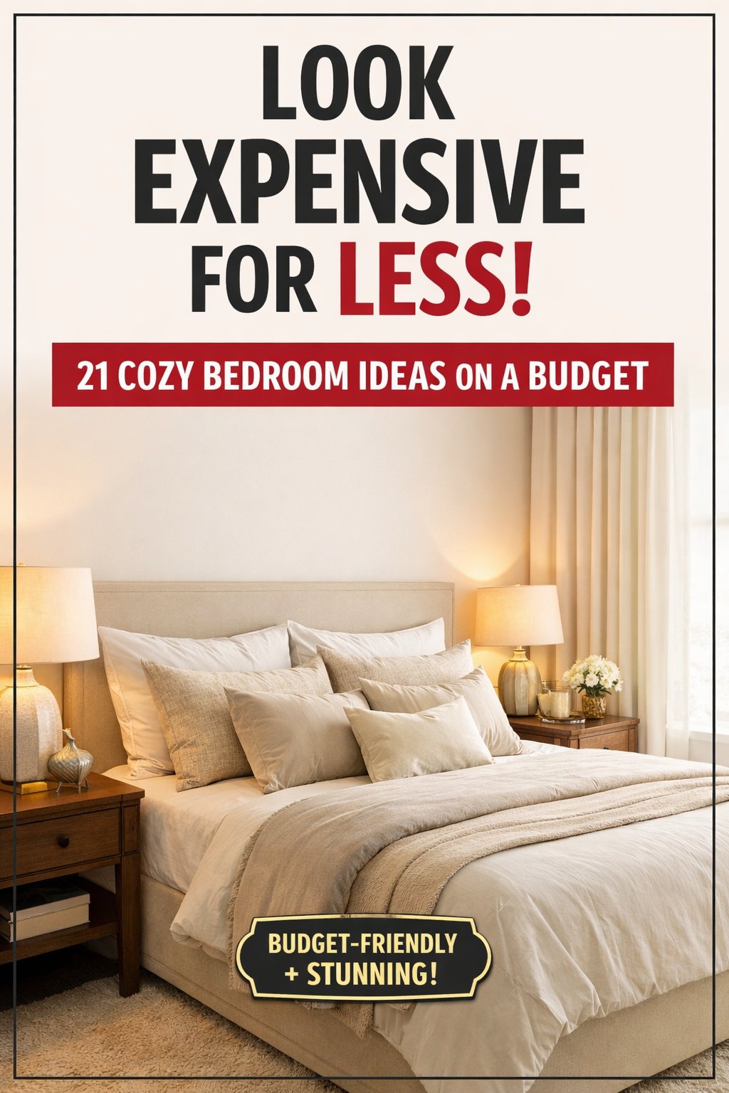 21 Cozy Bedroom Ideas That Look Expensive (But Are Budget-Friendly) — 5 ...