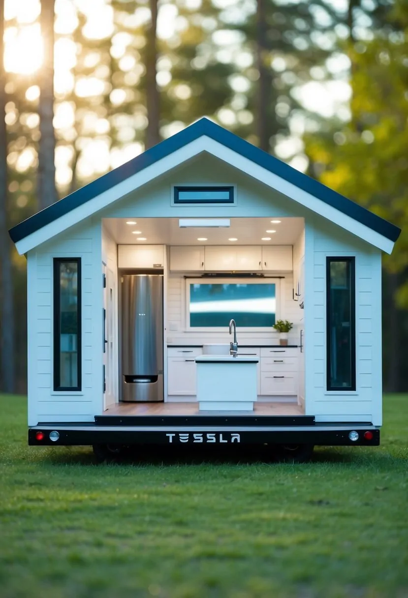 Tesla Tiny House Floor Plan at Margaretlucas: A Compact Living Solution