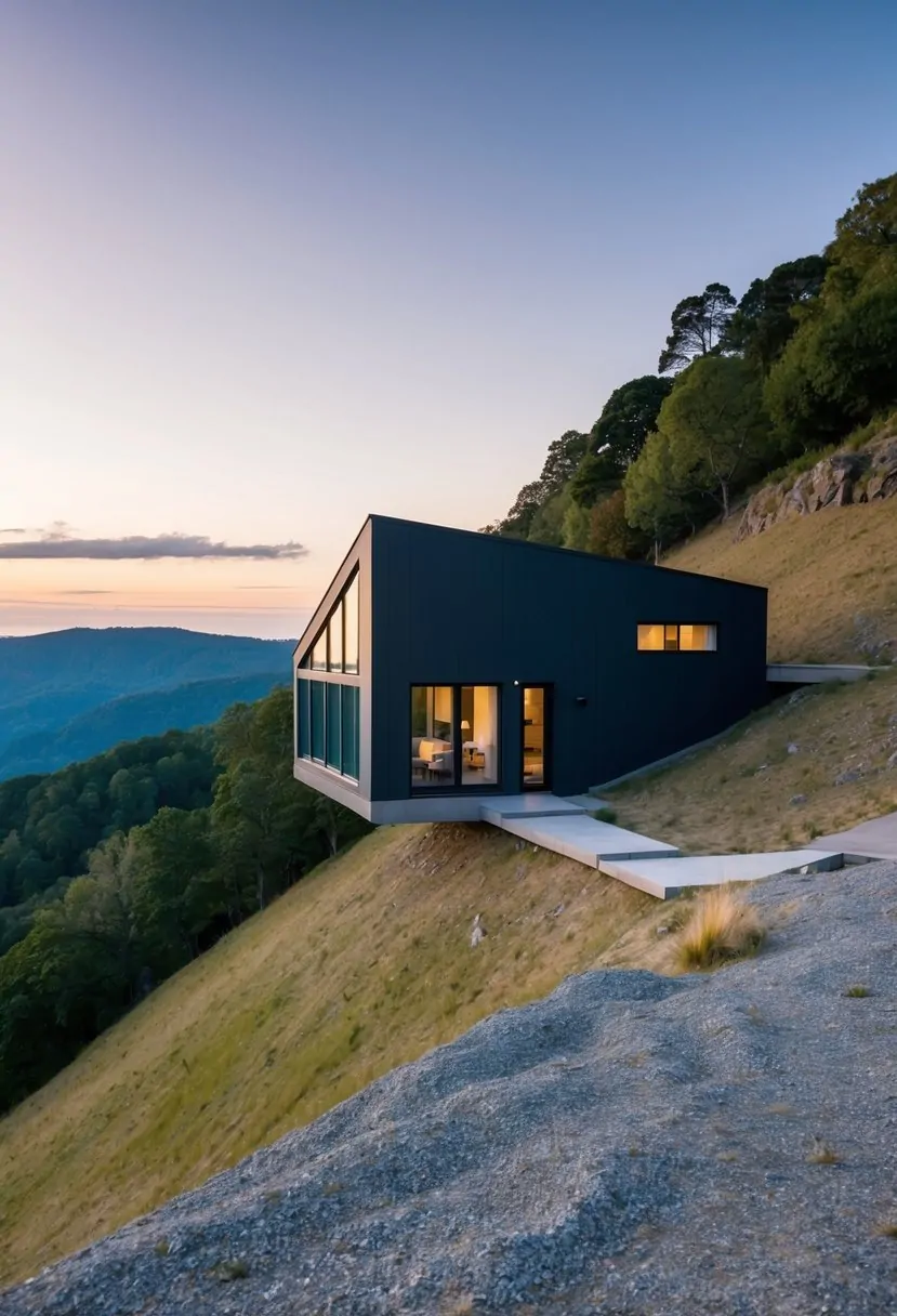 17 Down Slope House Design: Maximizing Space and Aesthetics on ...