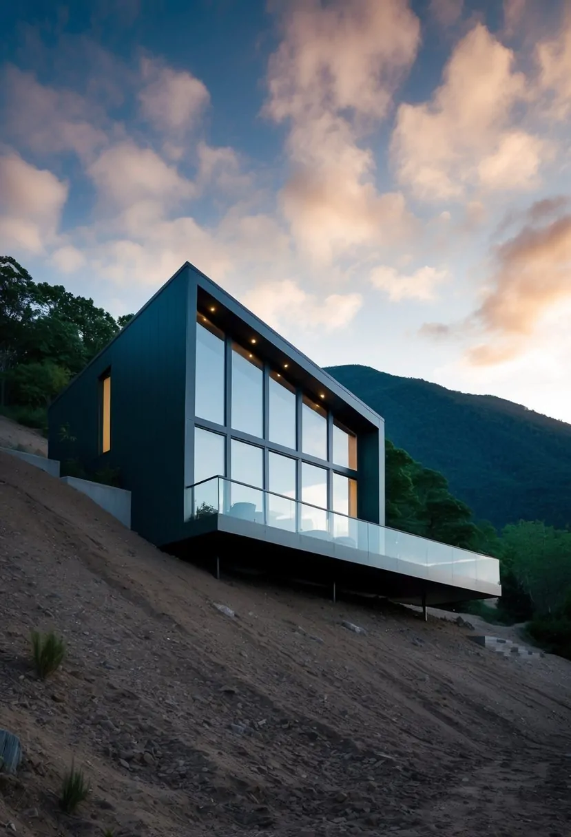 17 Down Slope House Design: Maximizing Space and Aesthetics on ...